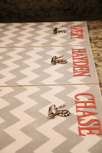 $10 DIY Chevron Brag Boards - Shanty 2 Chic