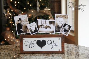 $3 Photo Display Gift & Free Printables! - Shanty 2 Chic
