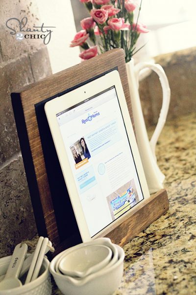 iPad Display - DIY - Shanty 2 Chic