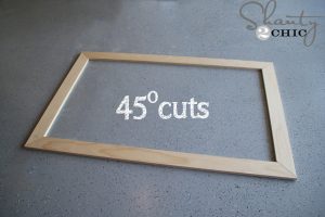 DIY Mirror ~ Easy Upgrade - Shanty 2 Chic