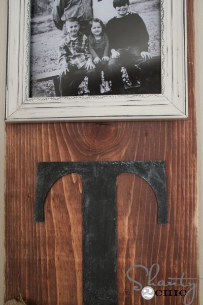 DIY Picture Frame - Shanty 2 Chic