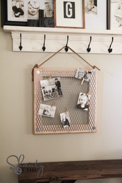 DIY Metal Memo Board! - Shanty 2 Chic