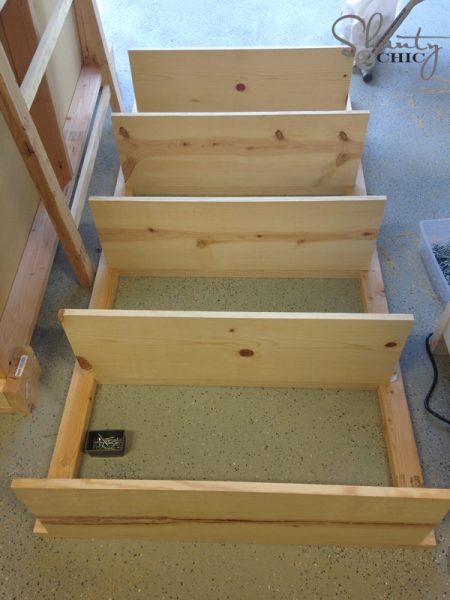 DIY Pottery Barn Inspired Bookcase - Shanty 2 Chic