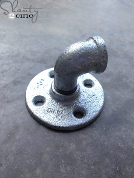 DIY Industrial Pipe Plate Rack - Shanty 2 Chic