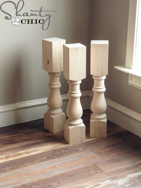 DIY Console Table - Shanty 2 Chic