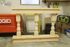DIY Console Table - Shanty 2 Chic