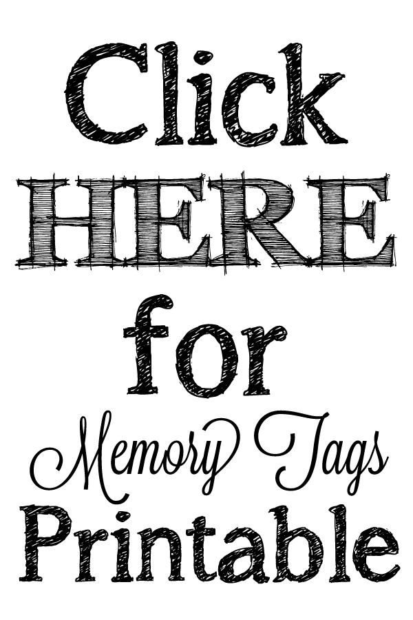 Free Memory Bank Printable for 2015 - Shanty 2 Chic