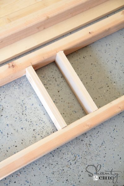 Triple Leg DIY Dining Bench - Shanty 2 Chic