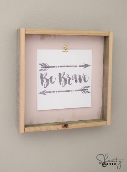 DIY Frame and Free Printable - Shanty 2 Chic