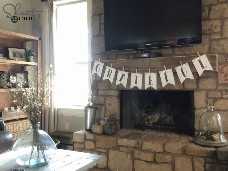 Free Printable Letter Banners - Shanty 2 Chic