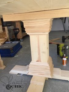 DIY Round Table - As Seen on HGTV Open Concept - Shanty 2 Chic