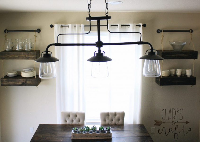 Rustic industrial console table - Shanty 2 Chic