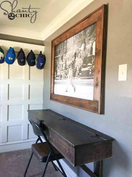 DIY Engineer Print Frame - Shanty 2 Chic