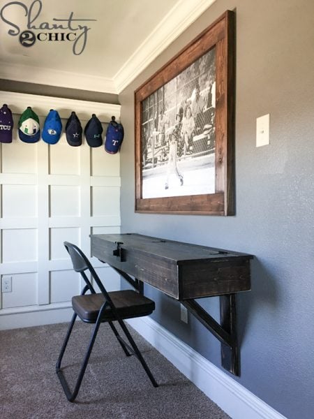 DIY Engineer Print Frame - Shanty 2 Chic