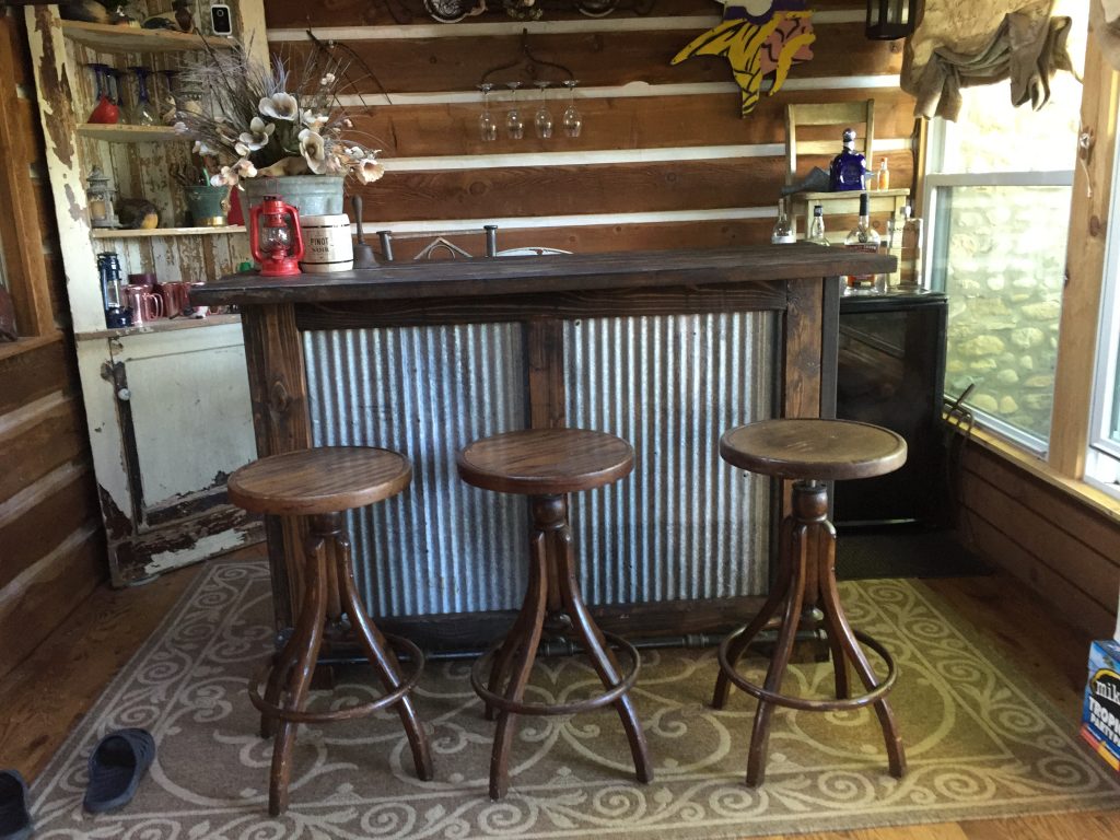 Love Love Love my primitive bar! - Shanty 2 Chic