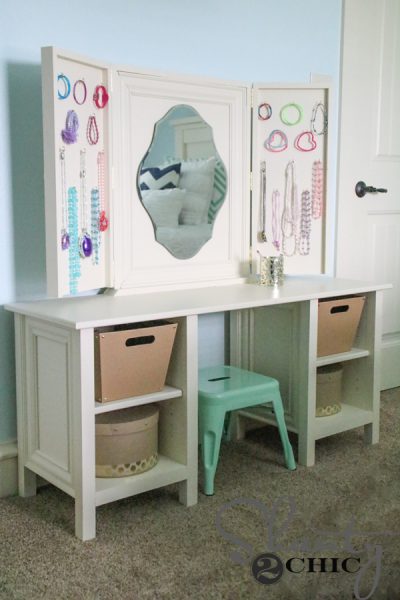 DIY Kids Vanity - Shanty 2 Chic