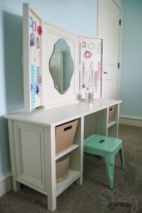 DIY Kids Vanity - Shanty 2 Chic
