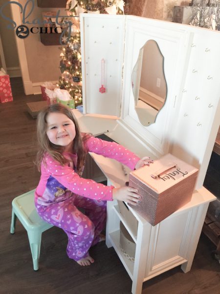 DIY Kids Vanity - Shanty 2 Chic