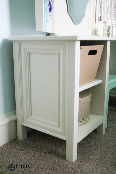DIY Kids Vanity - Shanty 2 Chic