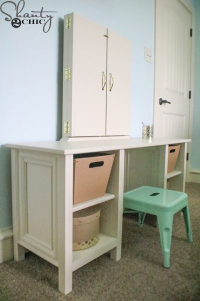 DIY Kids Vanity - Shanty 2 Chic