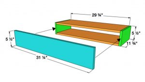 DIY Floating Shelf - Shanty 2 Chic
