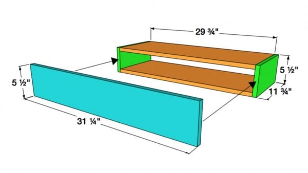 DIY Floating Shelf - Shanty 2 Chic
