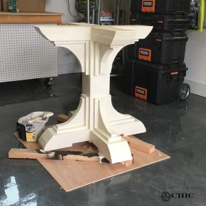 DIY Round Dining Table – Free Plans for $75 - Shanty 2 Chic