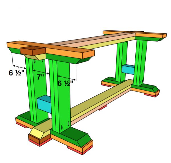 DIY Pottery Barn Inspired Dining Table for $100 - Shanty 2 Chic