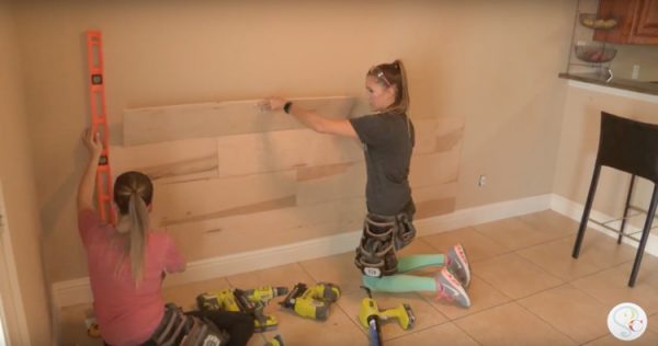 DIY Plank Wall - Shanty 2 Chic
