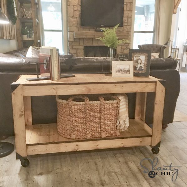 How To Build A Diy Buffet Table: Step By Step Guide - Shanty 2 Chic