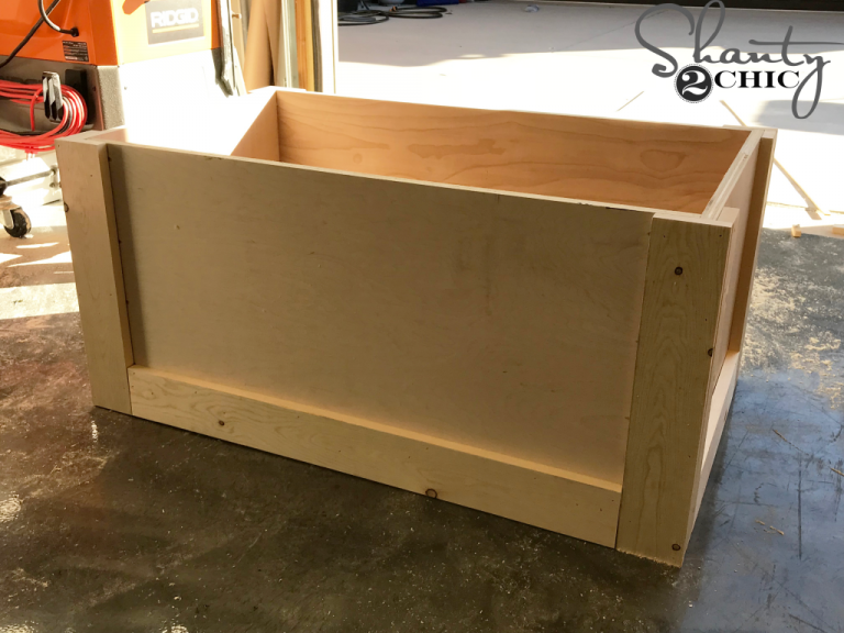 DIY Modern Farmhouse Trunk - Shanty 2 Chic