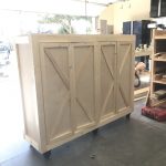DIY Farmhouse X Storage Cabinet - Shanty 2 Chic