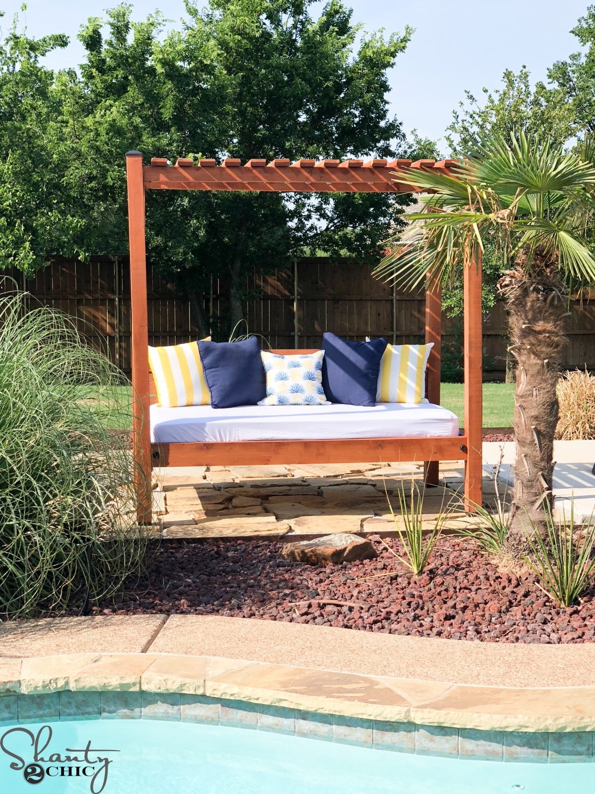 DIY Outdoor Day Bed for About $200 - Shanty 2 Chic