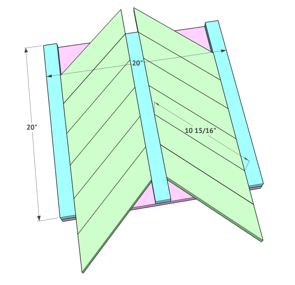 DIY Modern Rustic End Table - Shanty 2 Chic