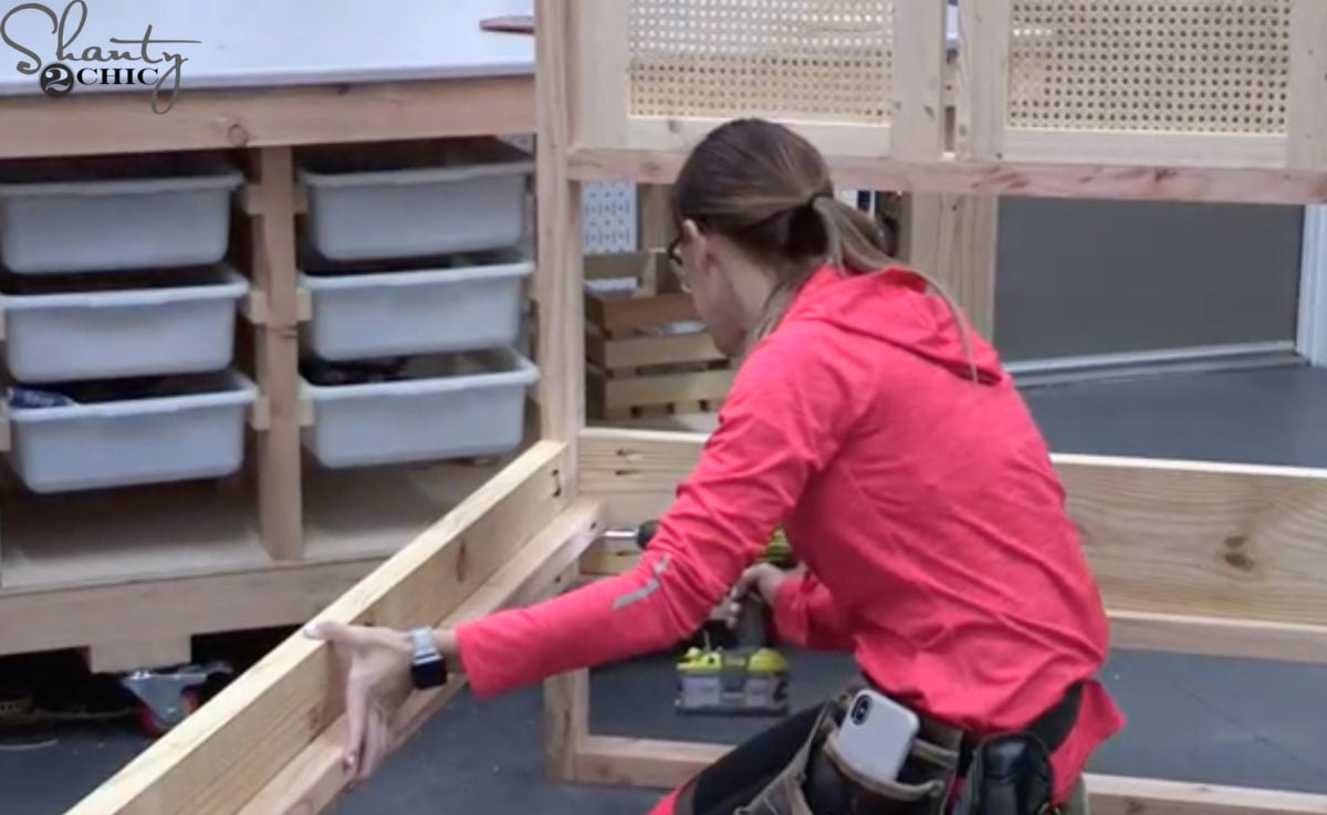 DIY Cane Bed - Shanty 2 Chic