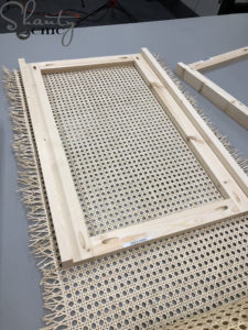 DIY Cane Bed - Shanty 2 Chic