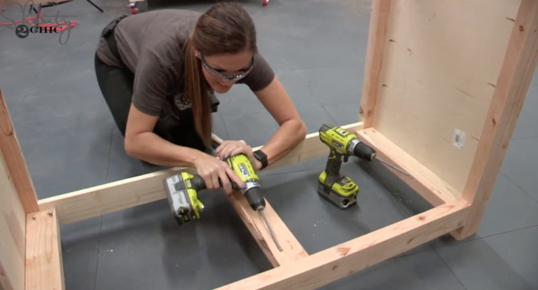 DIY Cane Cabinet - How to Build with Free Plans - Shanty 2 Chic