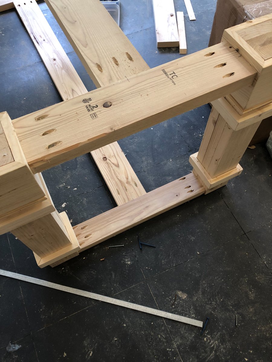 DIY Modern Farmhouse Dining Table for the Flip House - Shanty 2 Chic