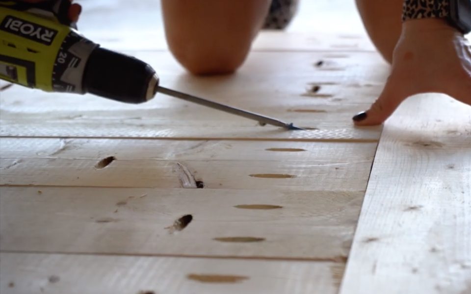 DIY Square Dining Table - Shanty 2 Chic