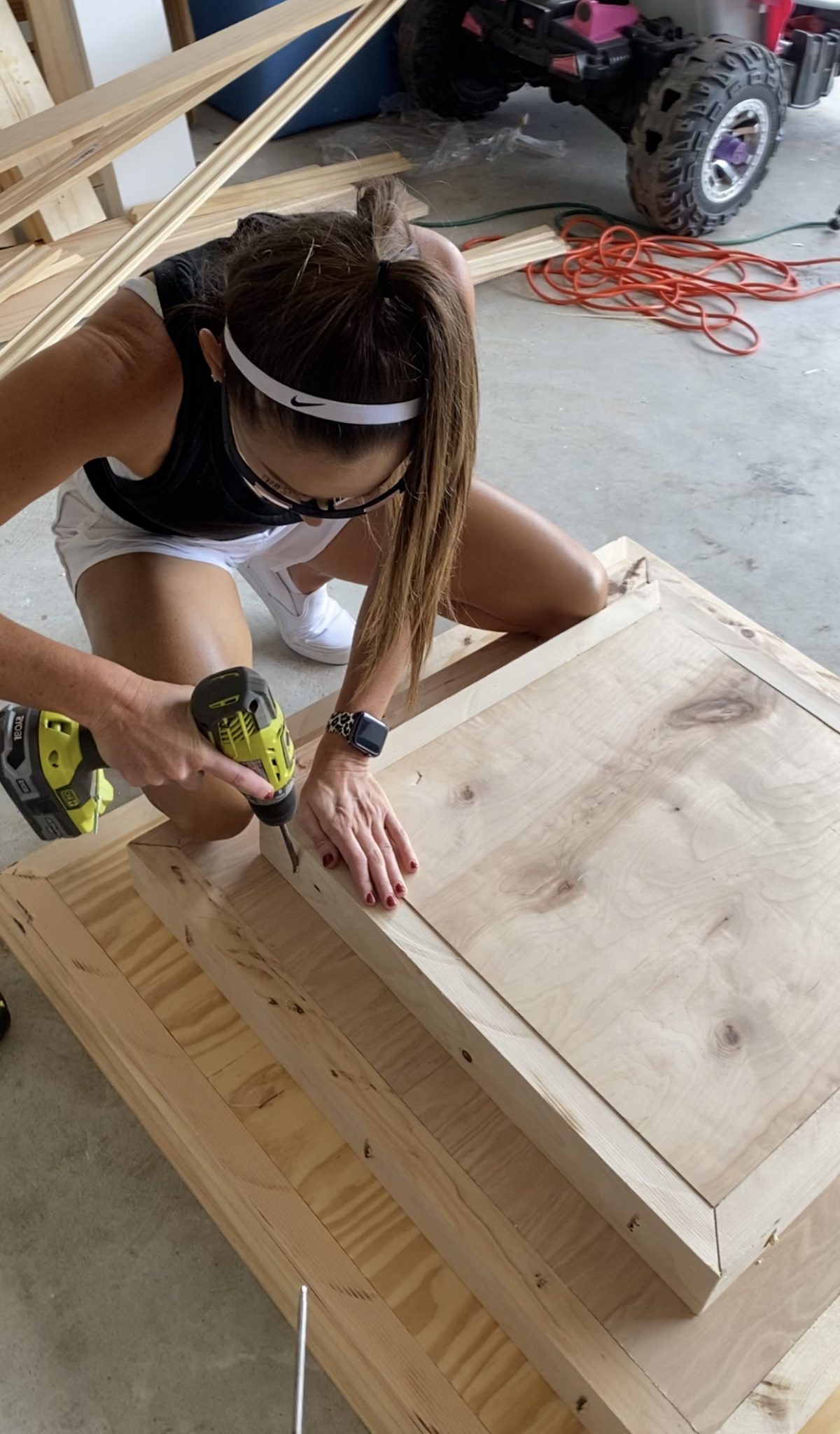 DIY Square Dining Table - Shanty 2 Chic