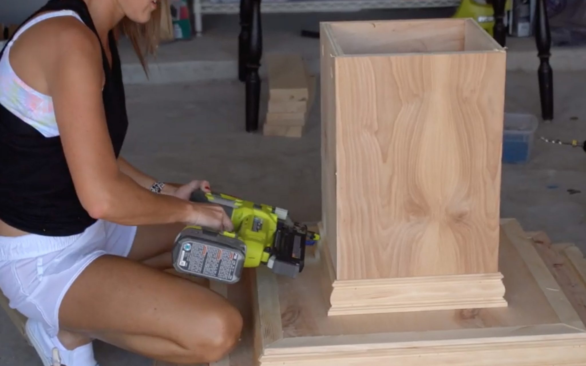 DIY Square Dining Table - Shanty 2 Chic