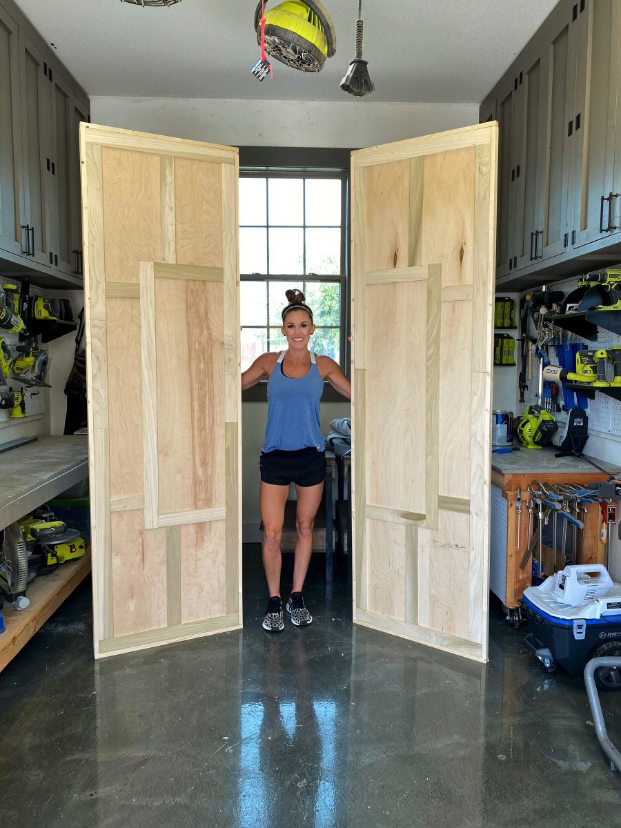 Easy DIY Barn Doors - Shanty 2 Chic
