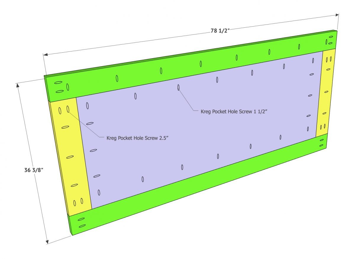 DIY King Panel Bed - Shanty 2 Chic
