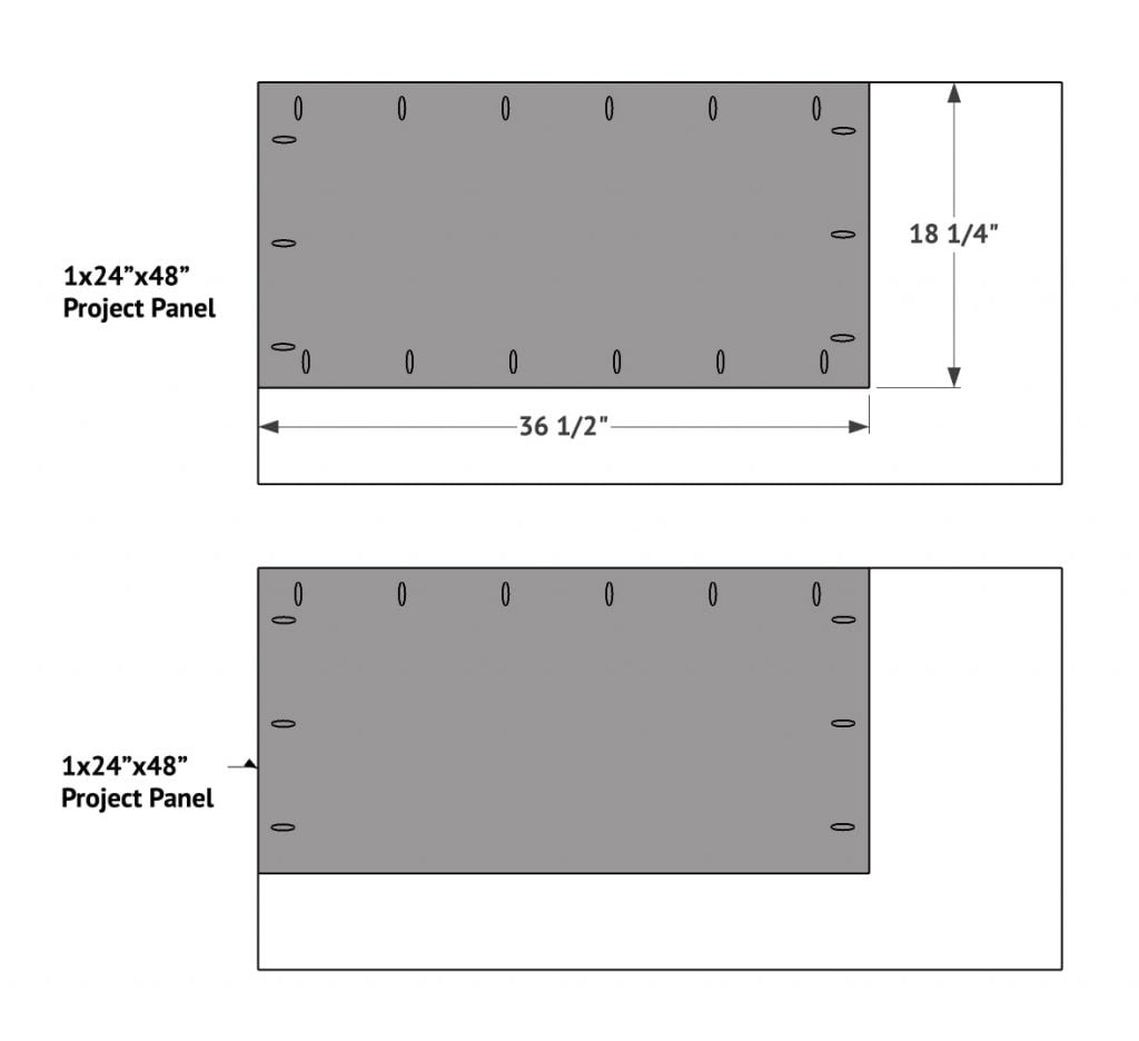 How to Build a DIY Square Coffee Table - Shanty 2 Chic