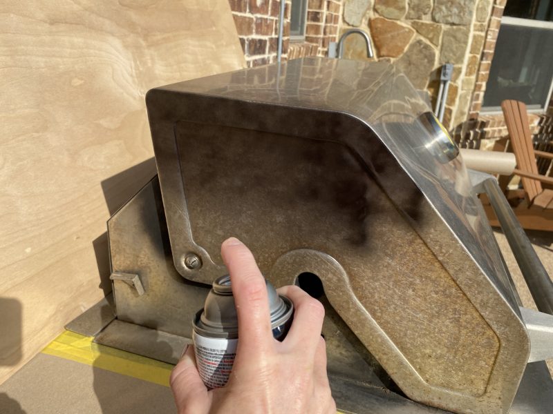 How to Paint a Rusty Grill - Shanty 2 Chic