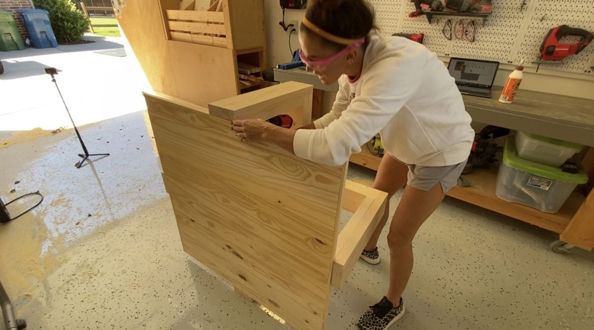 DIY Square Coffee Table - Shanty 2 Chic