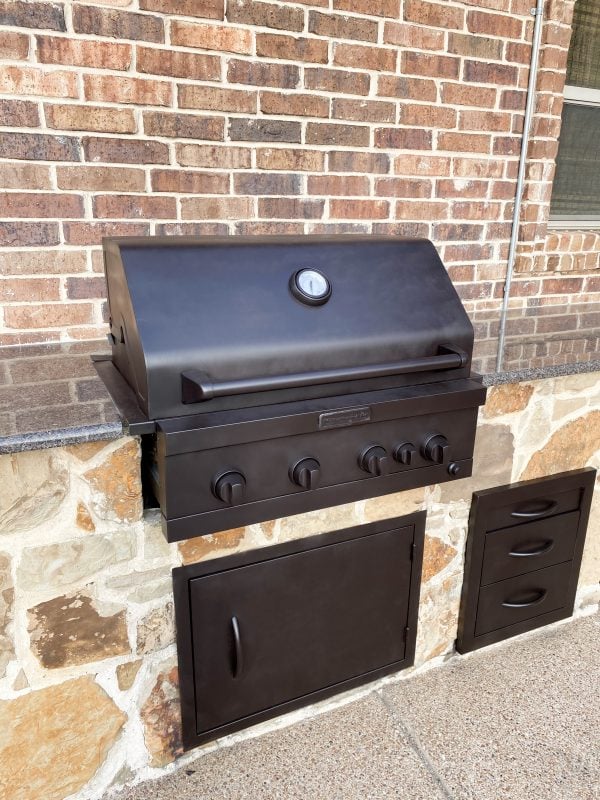 How to Paint a Rusty Grill - Shanty 2 Chic