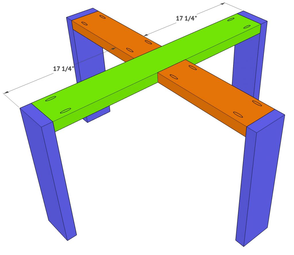 How to Build a DIY Square Coffee Table - Shanty 2 Chic
