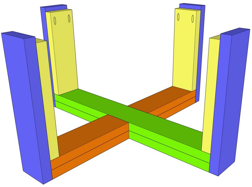 How to Build a DIY Square Coffee Table - Shanty 2 Chic