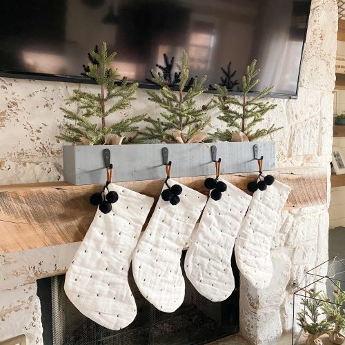 DIY Stocking Holder - Shanty 2 Chic